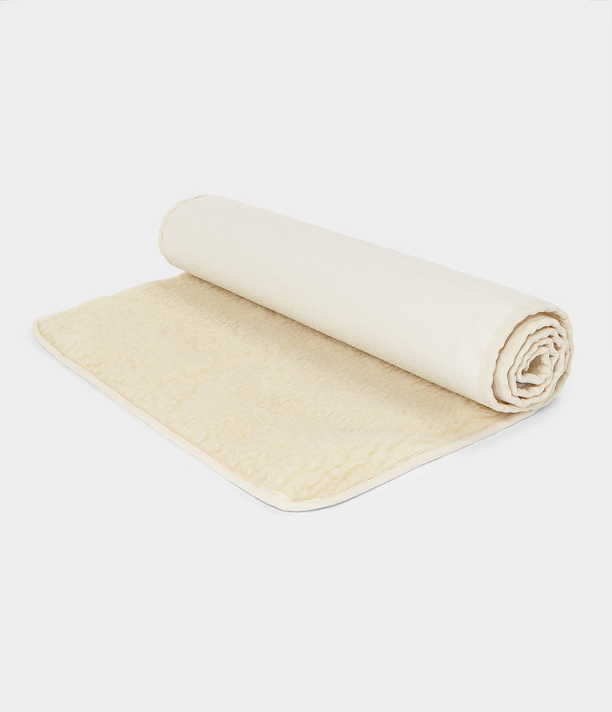 Ratio Relaxation Mat | Merino Wool for Restorative Yoga | Manduka ...