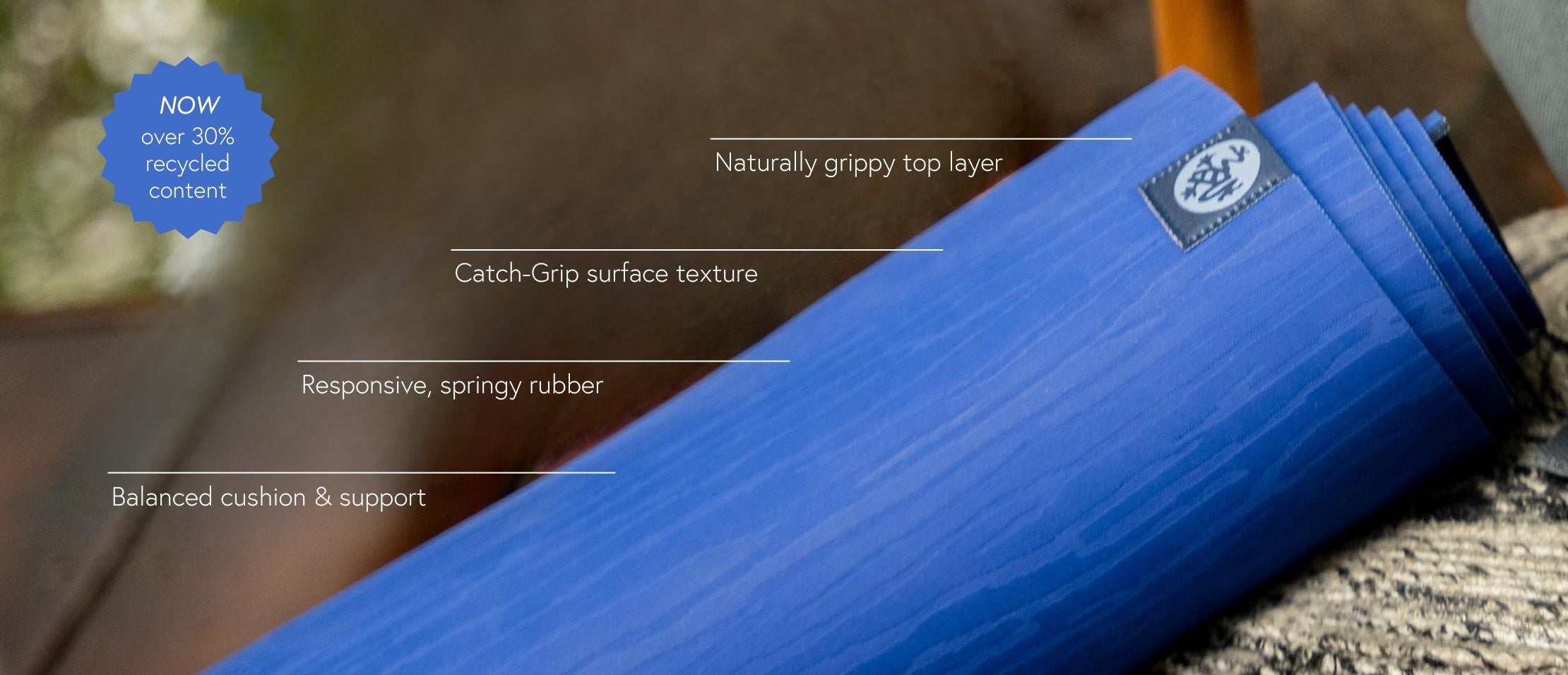 Sustainable eKO Yoga Mats - New and Improved – Manduka EU